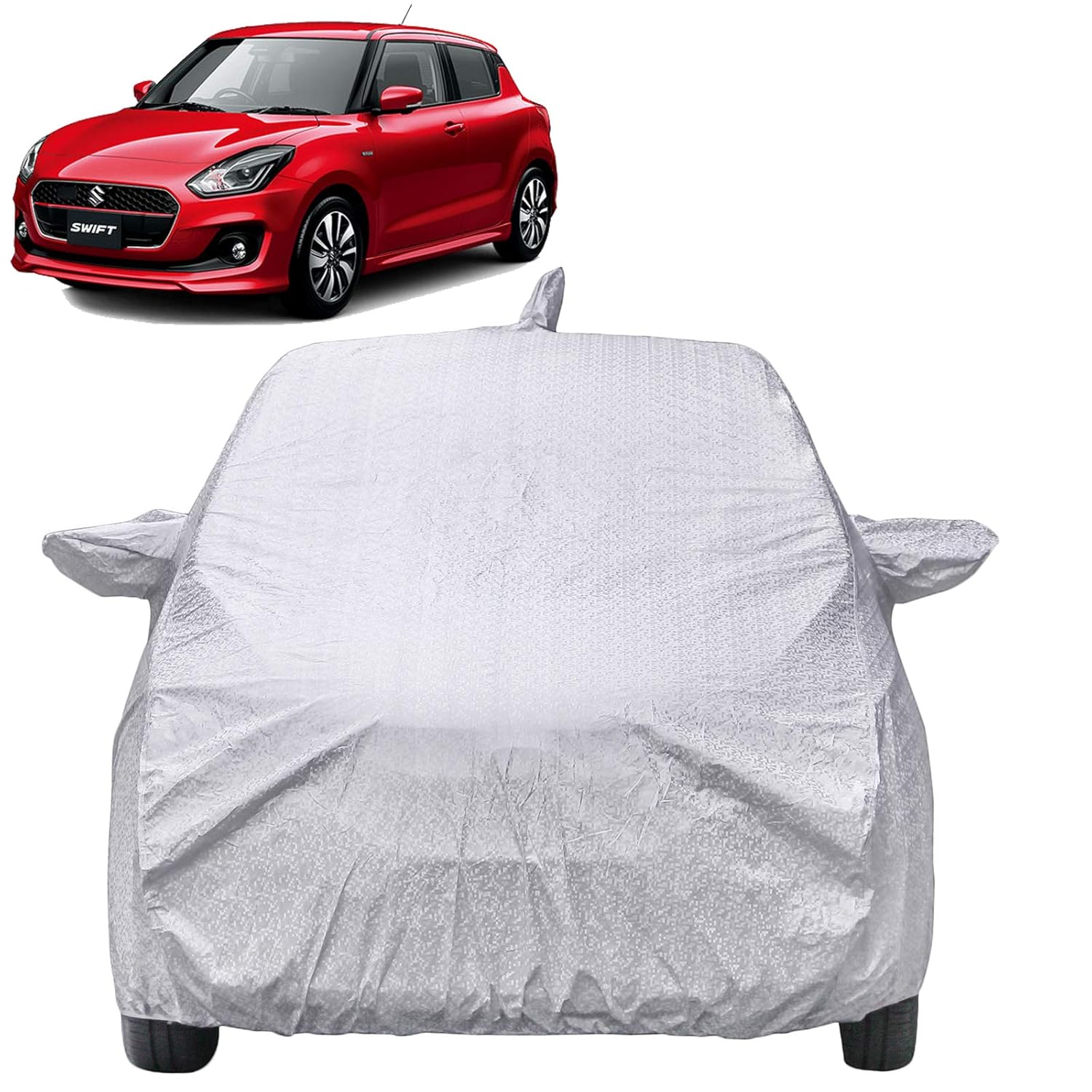 The Autostory Waterproof Car Body Cover Compatible with Maruti Suzuki ...
