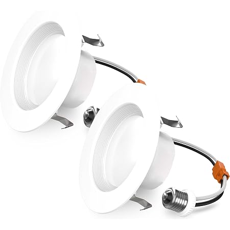 Sunco Lighting 4 Inch LED Can Lights Retrofit Recessed Lighting ...