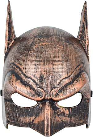 Amazon.com: CHICTRY Halloween Bat Mask Black Batwing Costume Half Face ...