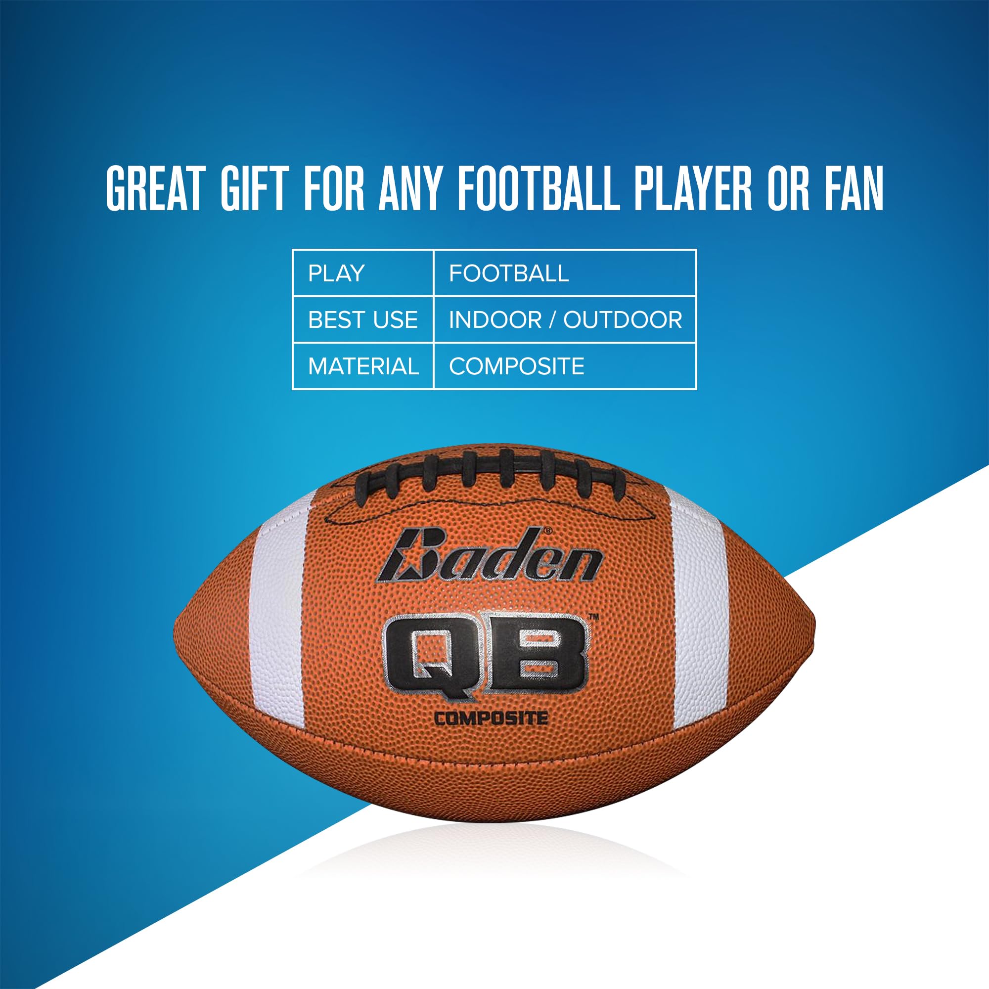 Snapklik.com : Baden Composite Football Cushioned Cover For Durability ...
