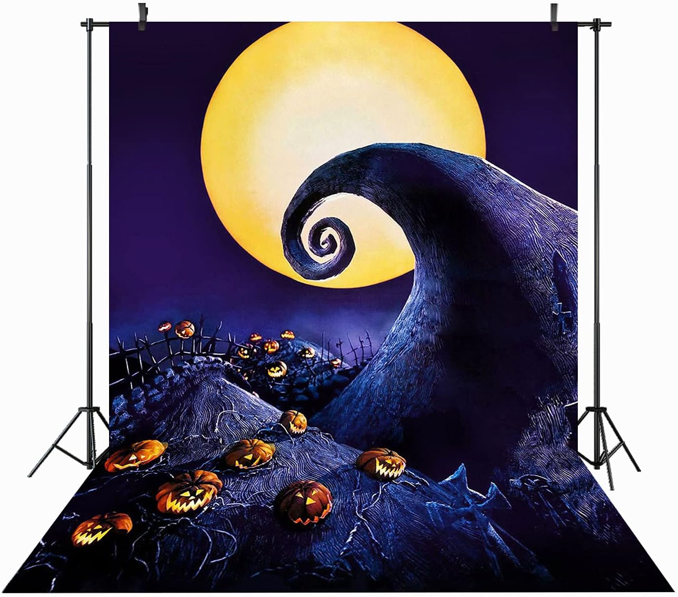 Maijoeyy 7x5ft Nightmare Before Christmas Photography Backdrop ...