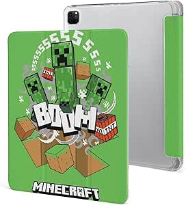 Amazon.co.jp: Minecraft iPad Air Case (2nd / 1st Generation) 9.7" Tri ...