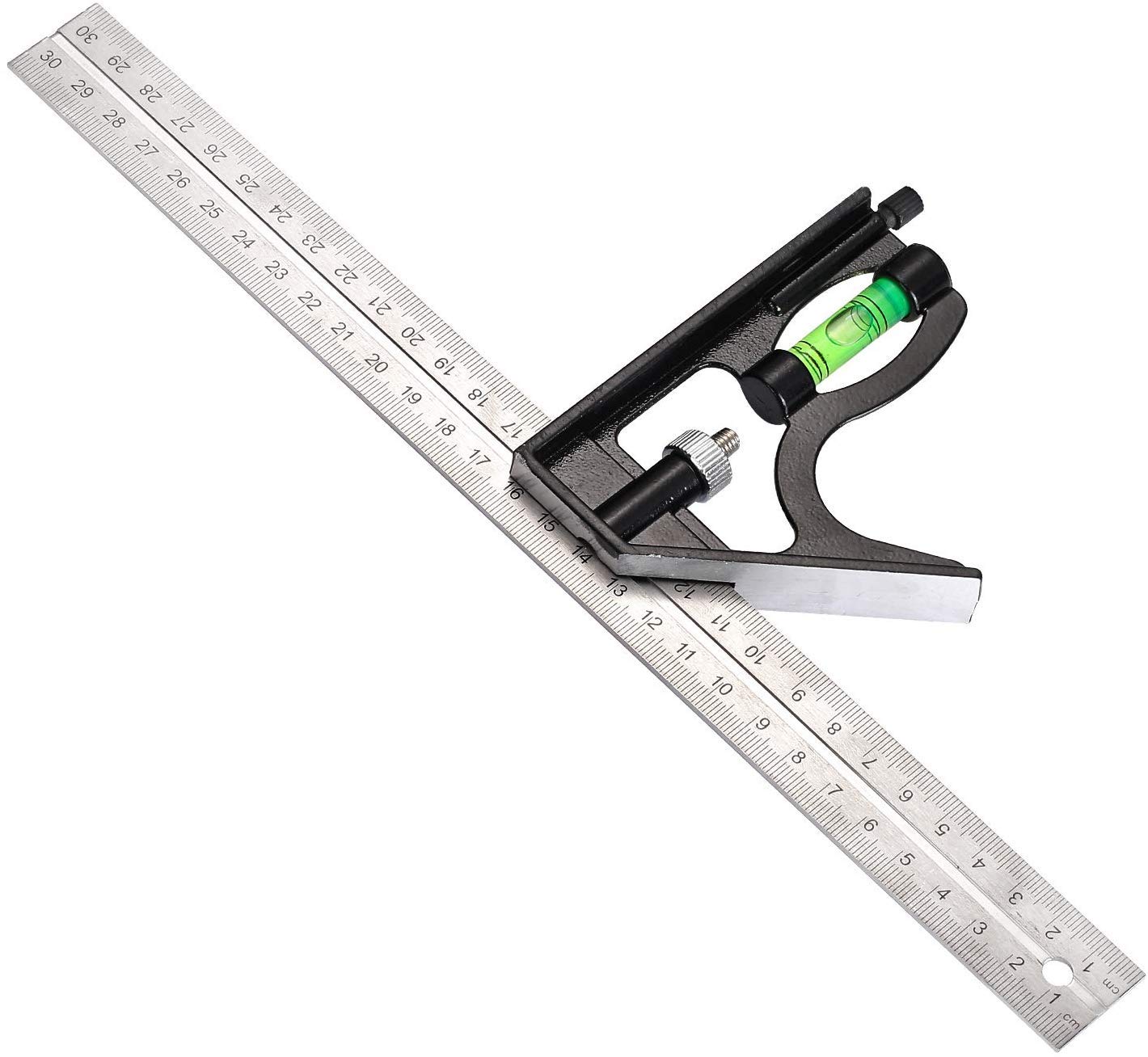 Homdum Stainless Steel Multi-function Combination Right Angle Ruler ...