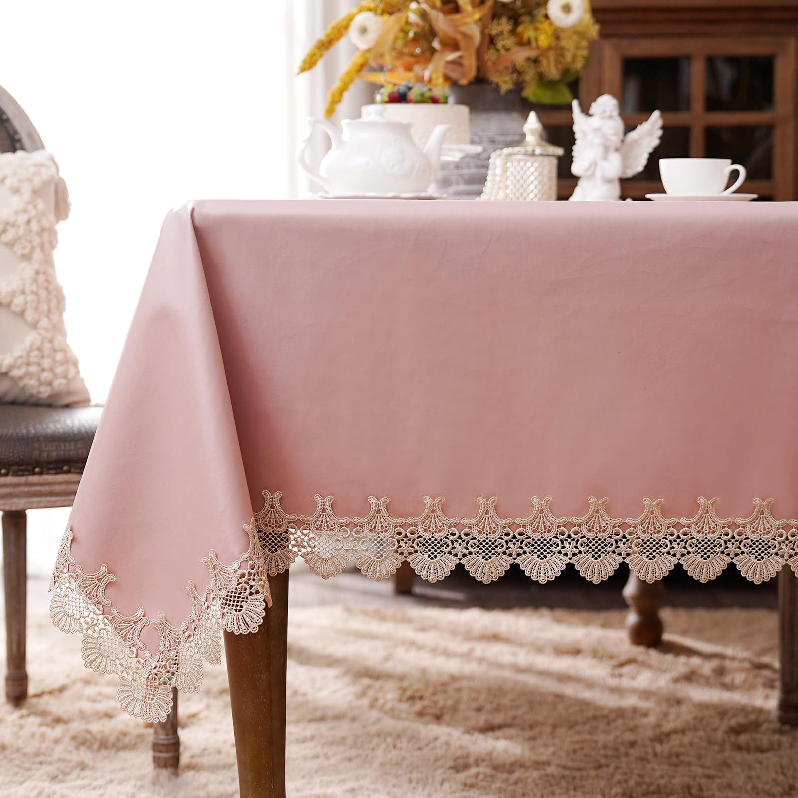 Amazon.com: Artbloss Waterproof Table Cloth Rectangle Colorful ...