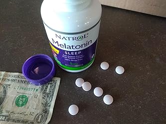 Amazon.com: Melatonin 5 mg Time Release by Natrol 100 Tablets : Health ...
