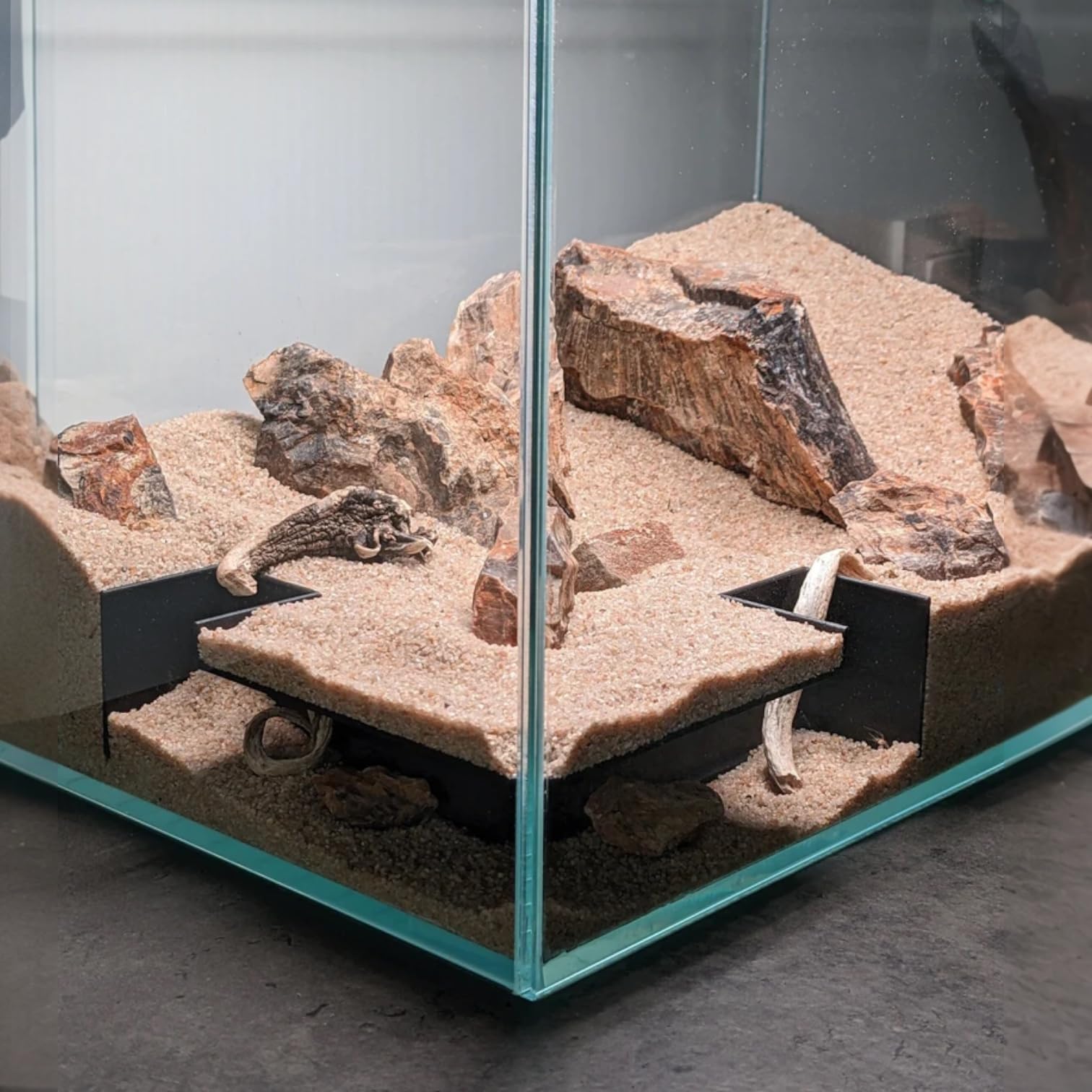 Aquarium/Terrarium Underground Natural Cave | Fish & Reptile Tunnel ...