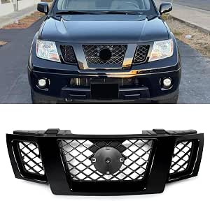 Amazon.com: SAIQINGSP Gloss Black Front Grille Assembly for 2009-2021 ...