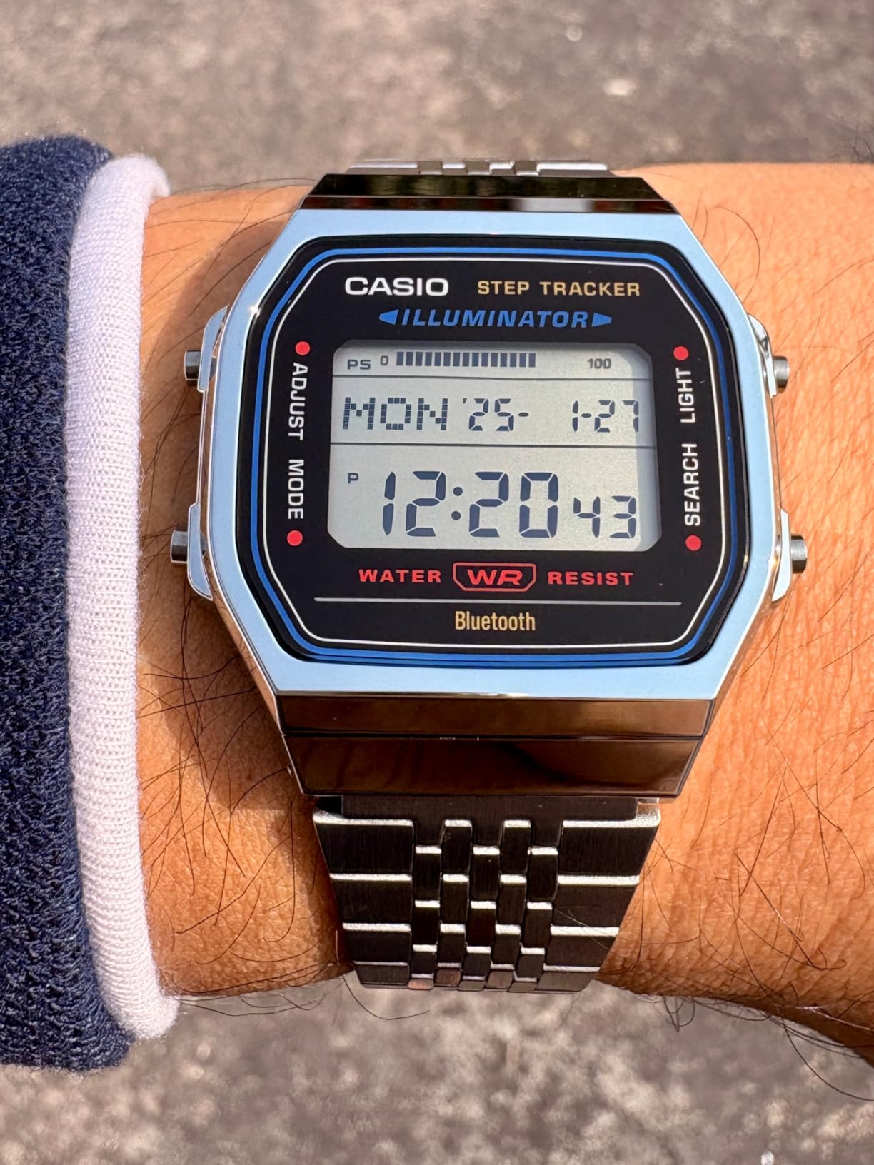 Buy Casio Vintage ABL-100WE-1ADF Bluetooth Digital Black Dial Unisex ...