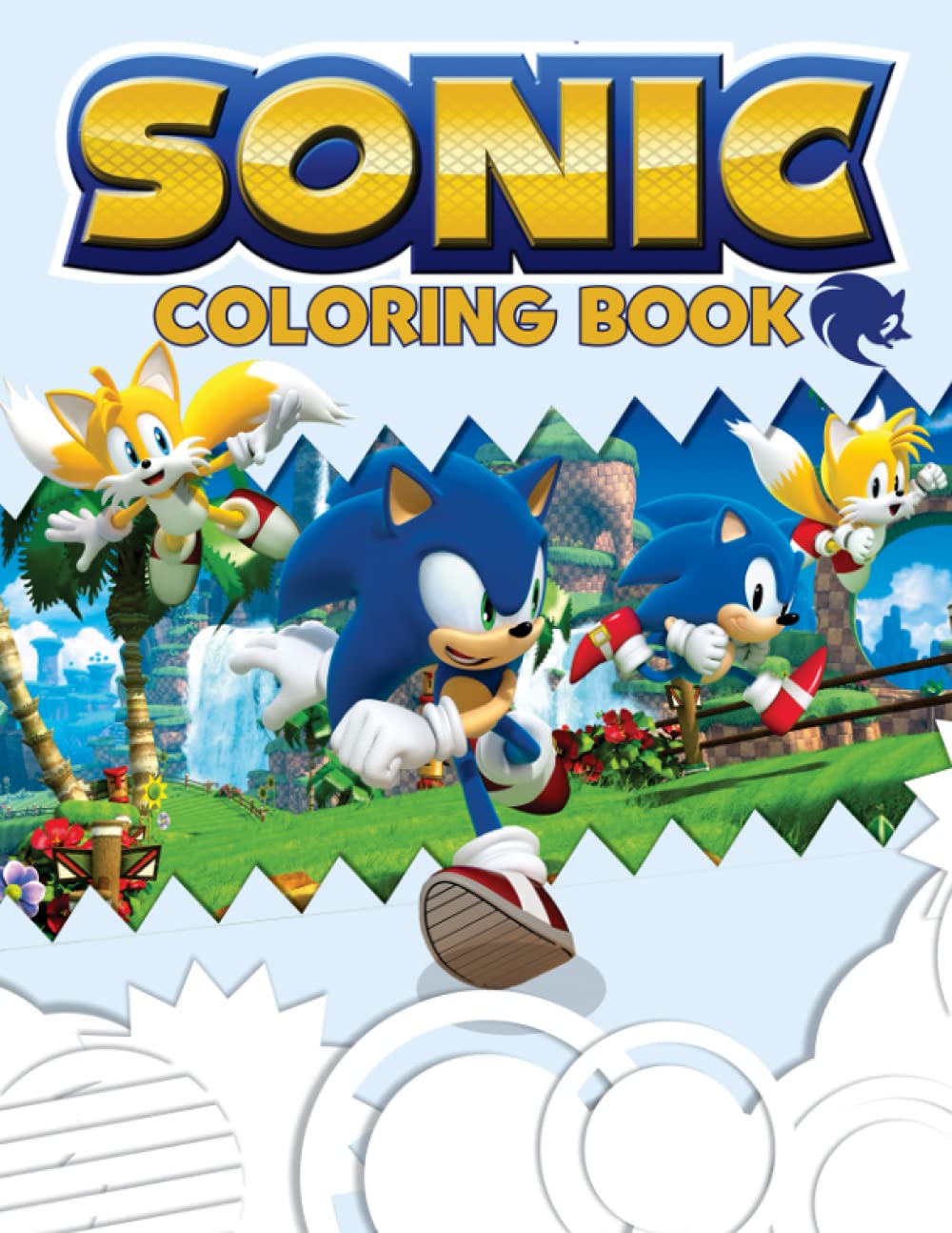 Buy Sonic The Hedgehog Coloring Book: A Great Gift for Kids and Any ...