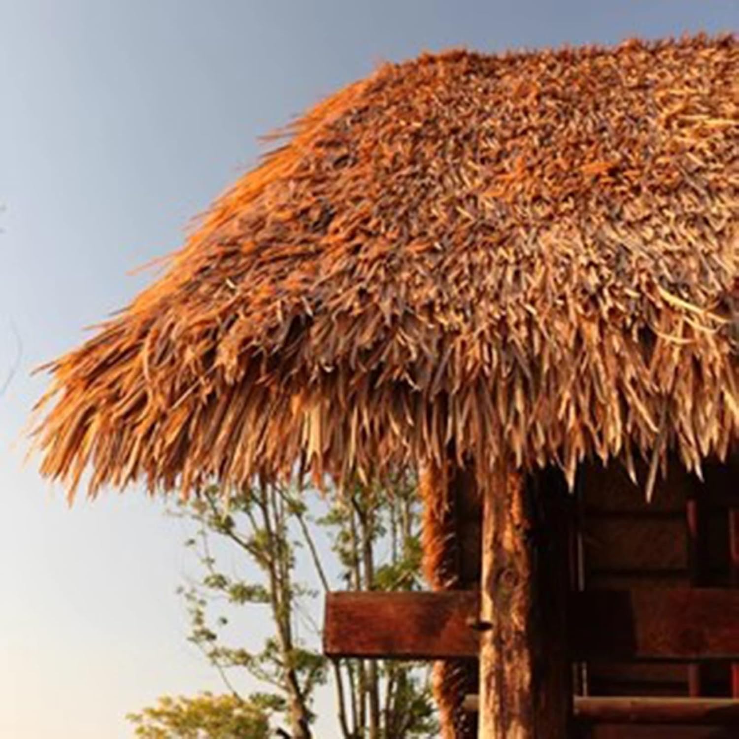 Amazon.com: CIRCIR Tiki Thatch Grass Roof Mexican Tiki Hut Grass ...