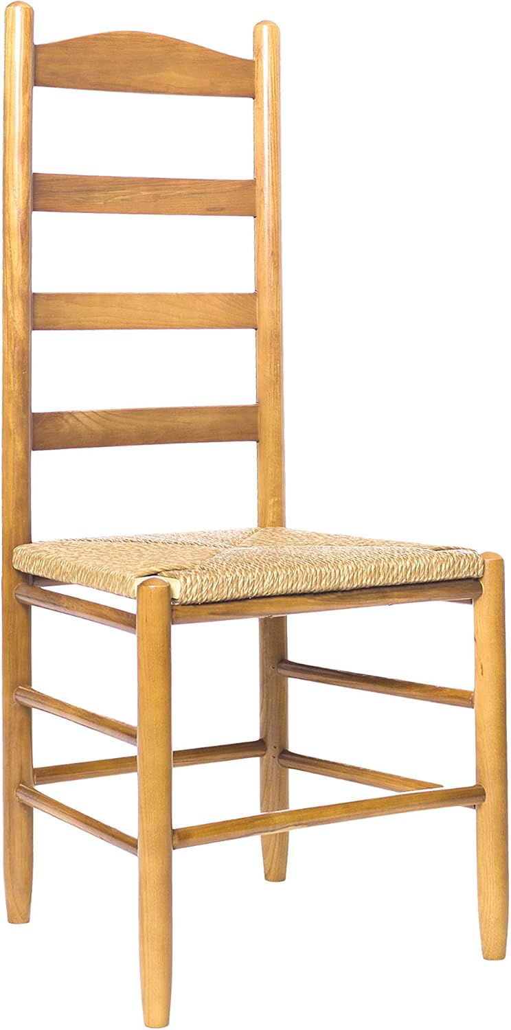 Amazon.com - Dixie Seating Company Penrose Wood Ladderback Dining Chair ...