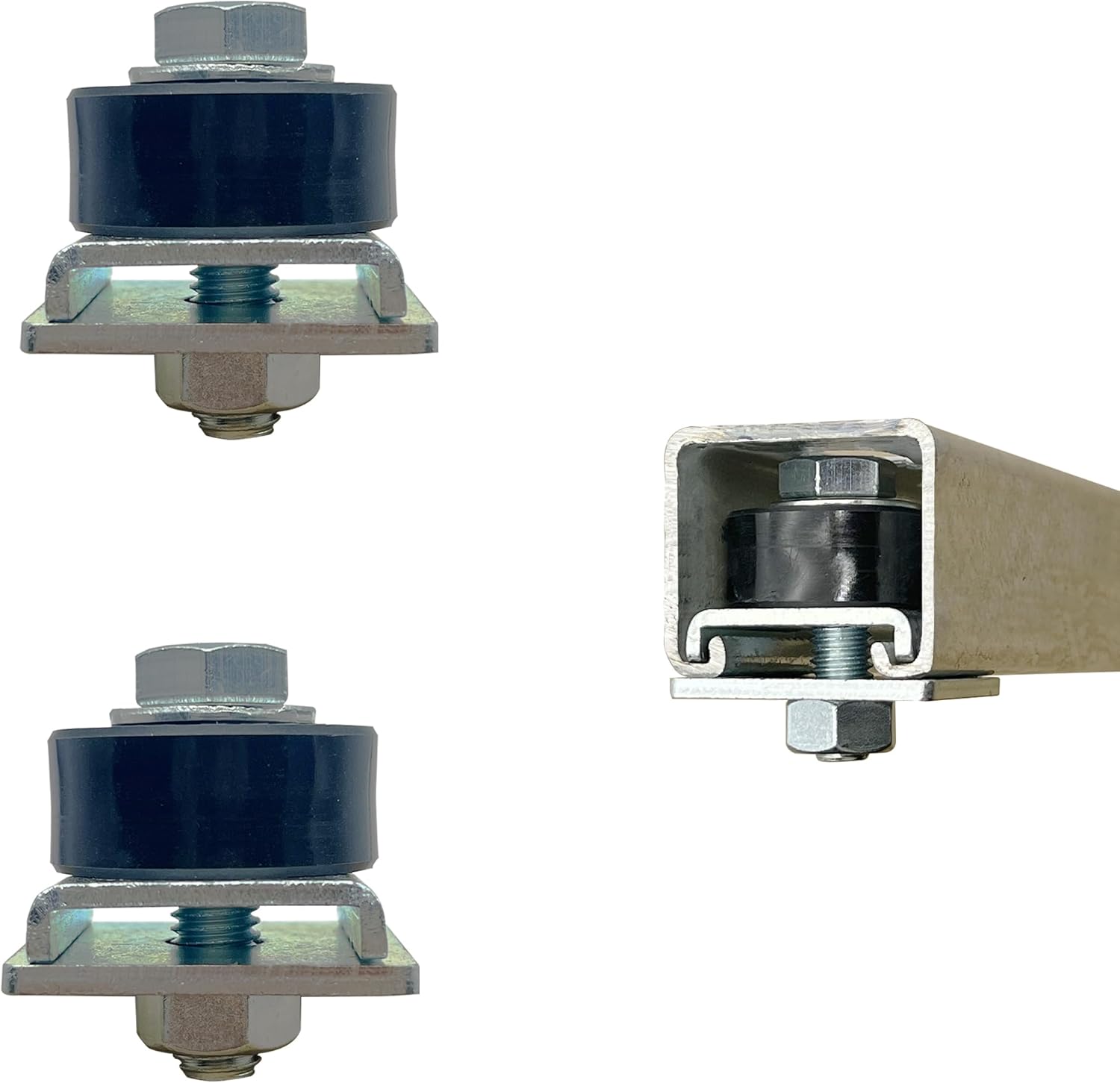 Amazon.com: Hi Flame Beam Trolley Roller Wheels Limit Trolley Assembly ...