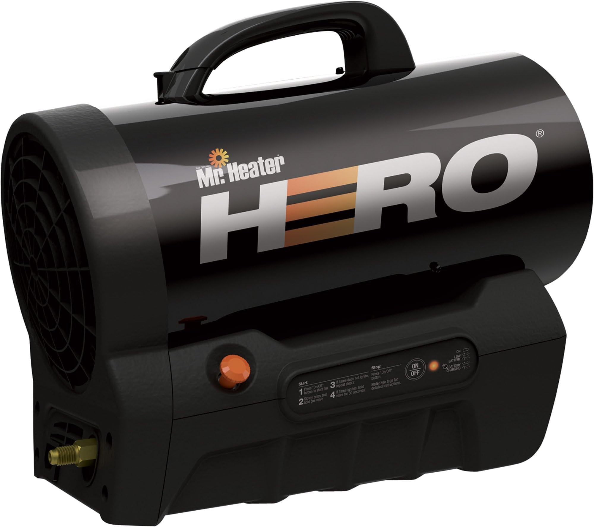 Amazon.com: Mr. Heater Hero 35000BTU Cordless Propane Heater : Tools ...