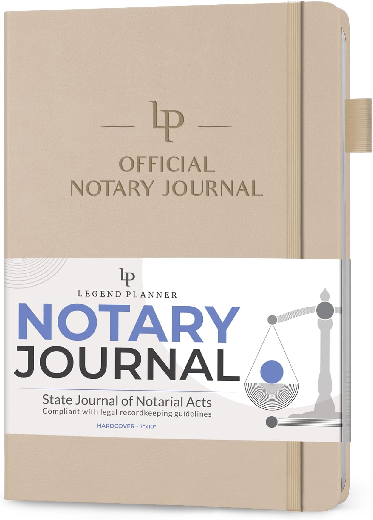 Amazon.com : Legend Notary Journal – Hardcover Notary Log Book with Pre ...