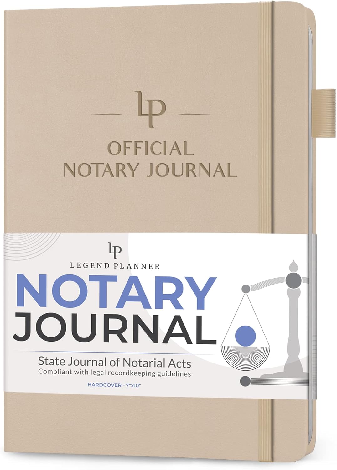 Amazon.com : Legend Notary Journal – Hardcover Notary Log Book with Pre ...