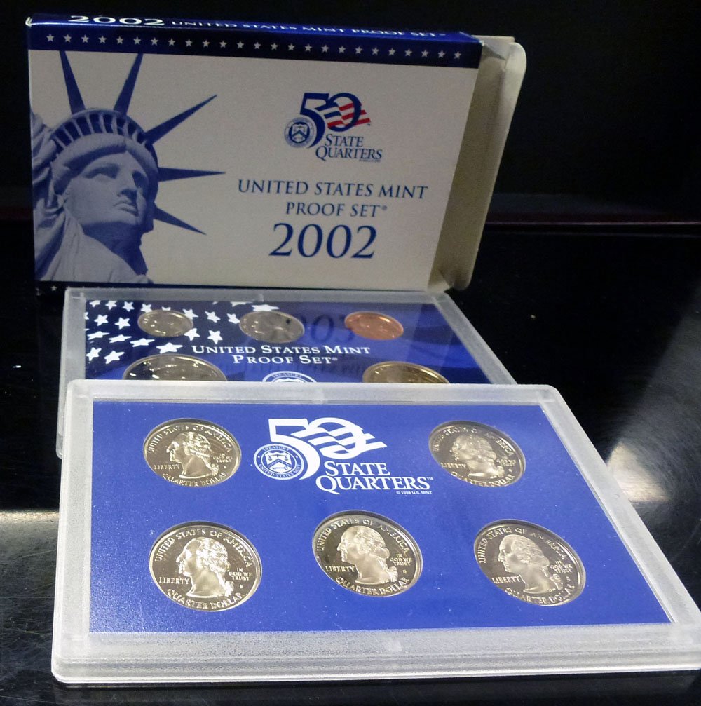 2002 S Proof set Various US Mint Original Mint Package at Amazon's ...