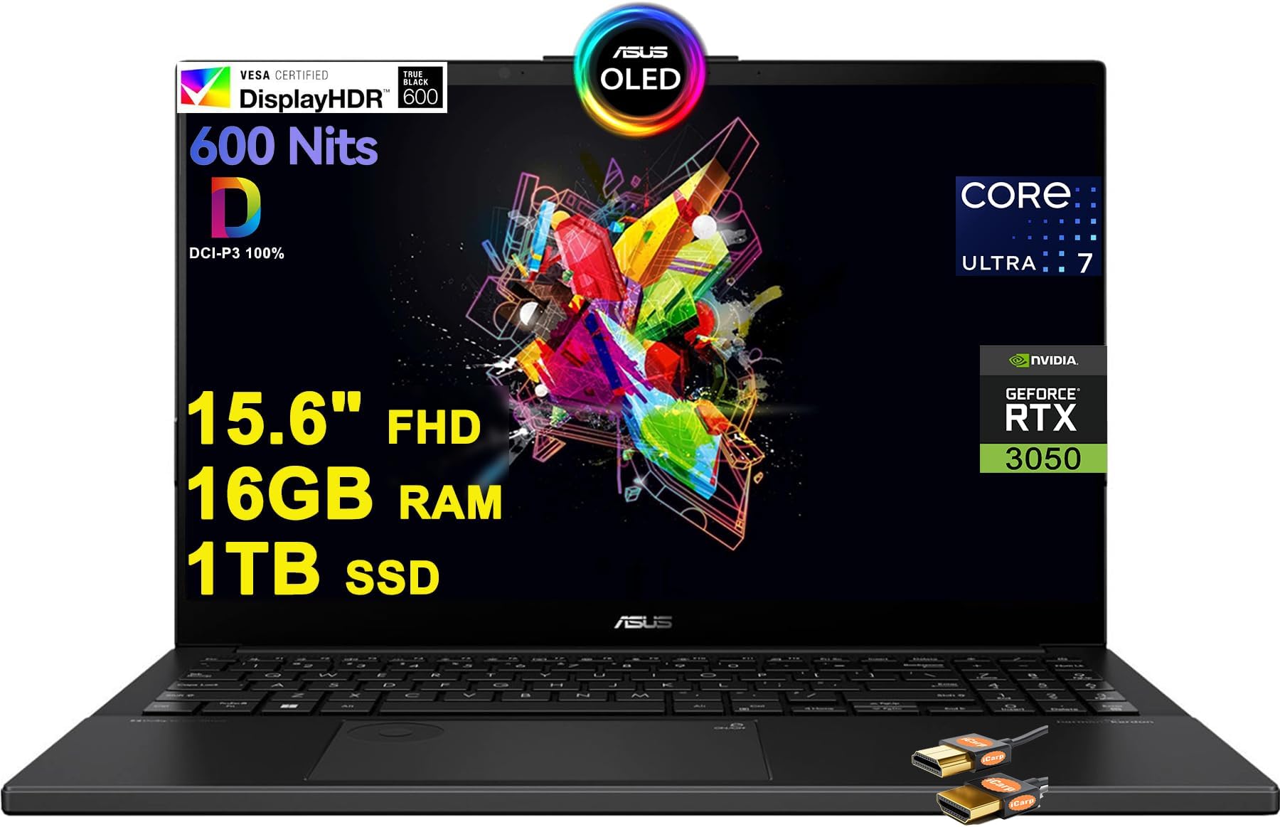 Amazon.com: ASUS Vivobook S 15 OLED Laptop, 15.6" 3K OLED 120Hz Display ...