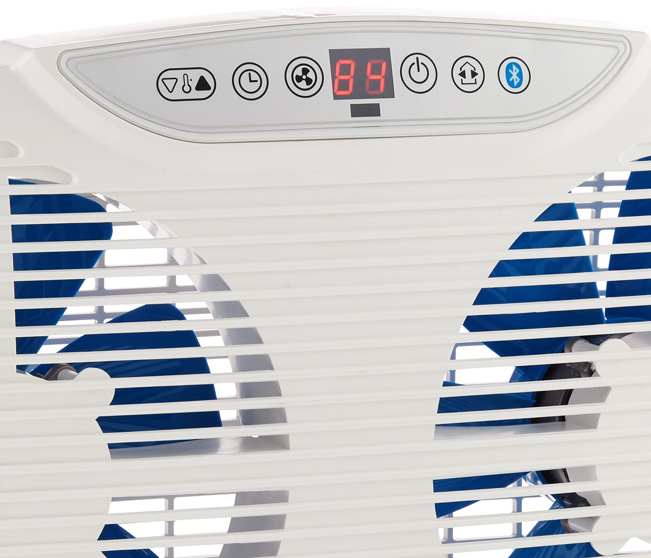 Lasko W09560 Bluetooth Enabled Twin 9-Inch Window Fan with Independent ...