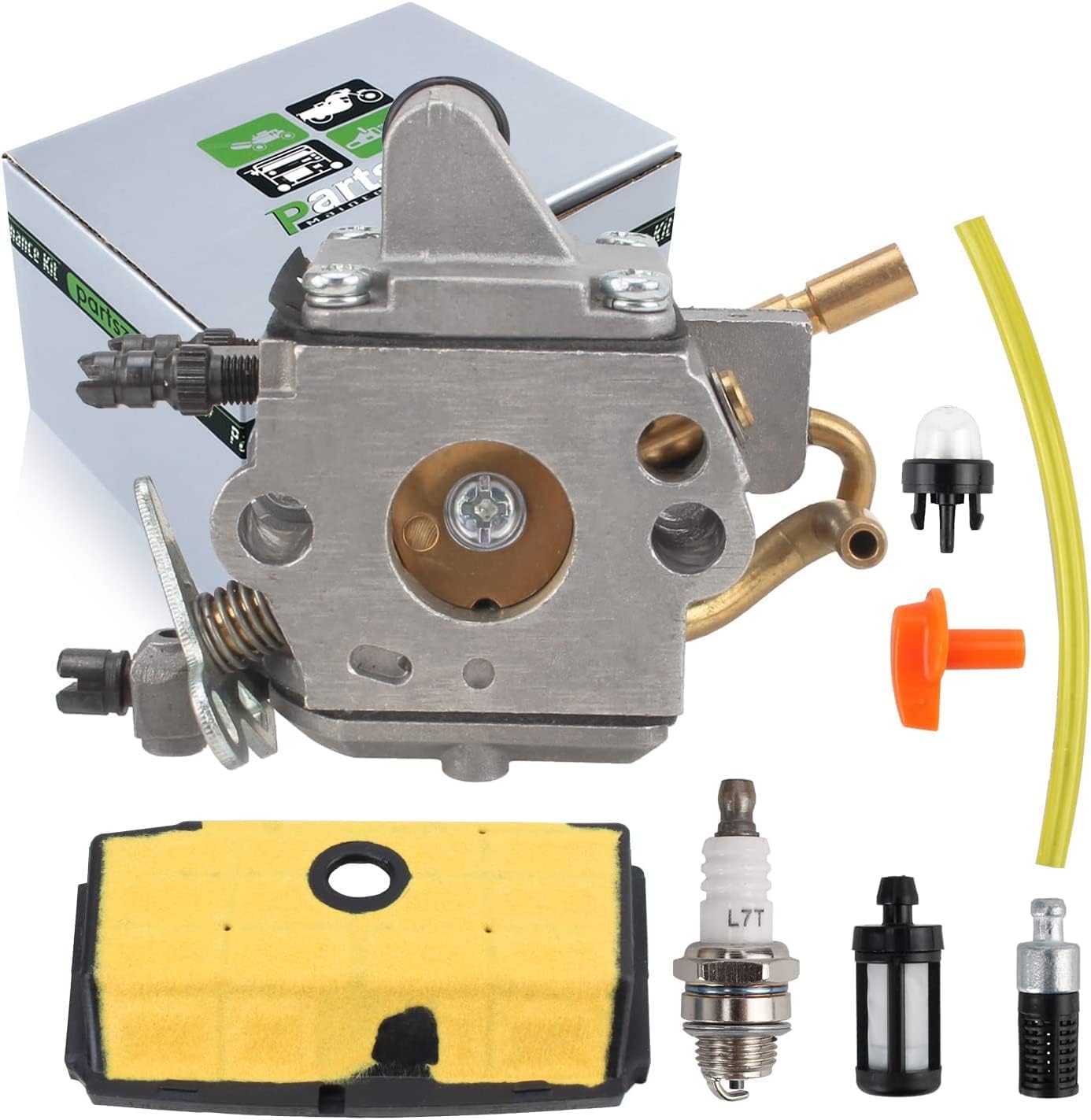 partszen 1137-120-0650 Carburetor Fit for Zama C1Q-S258 Stihl MS192 ...