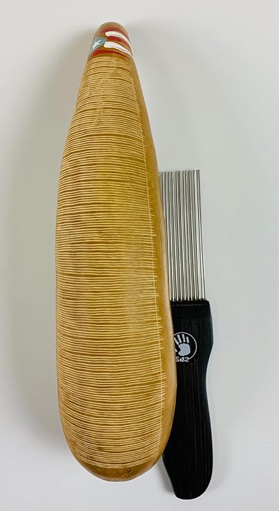 Amazon.com: Artesania Guiro de Puerto Rico Original, G-Original ...