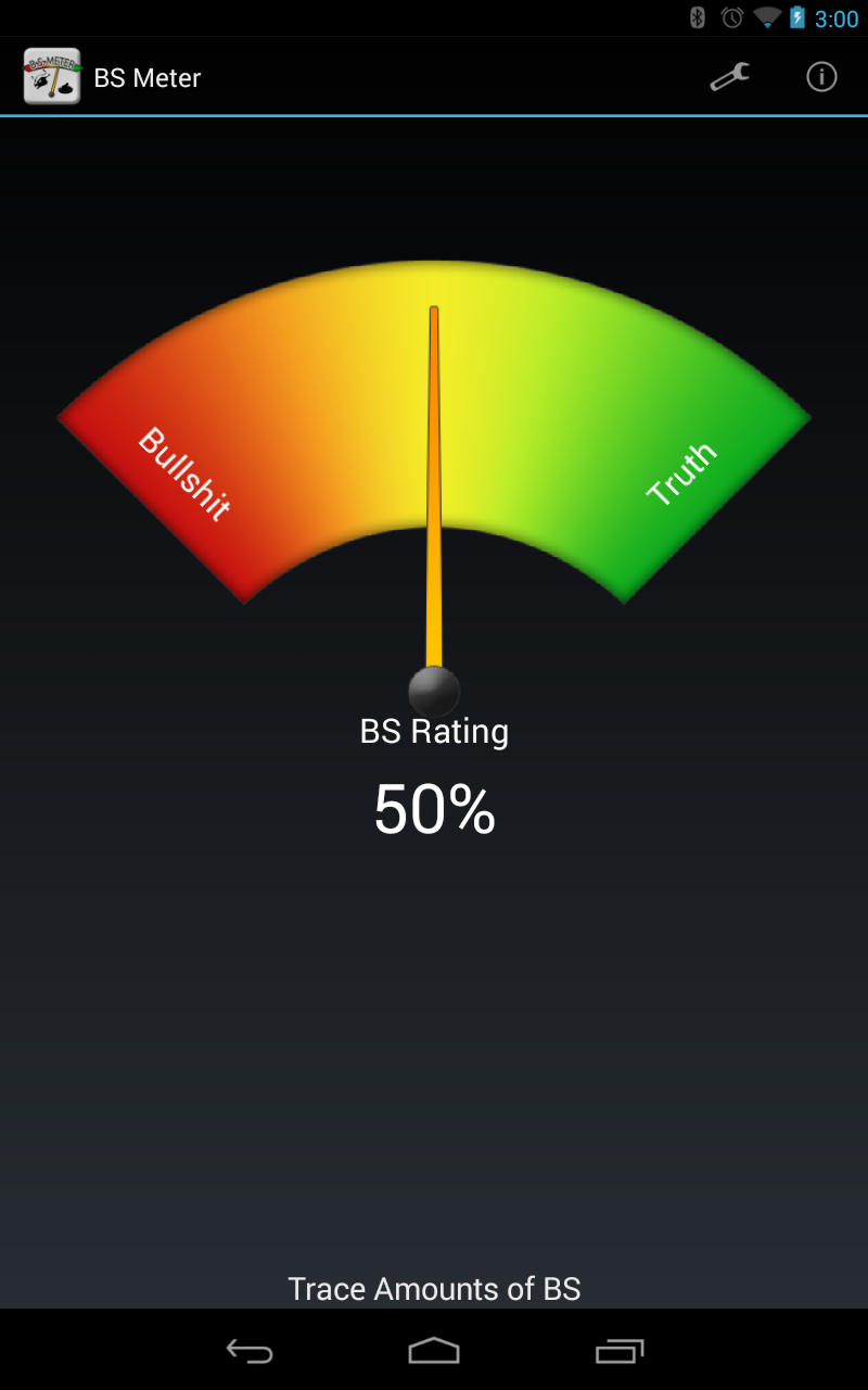 BS Meter (Ad Supported) - App on Amazon Appstore