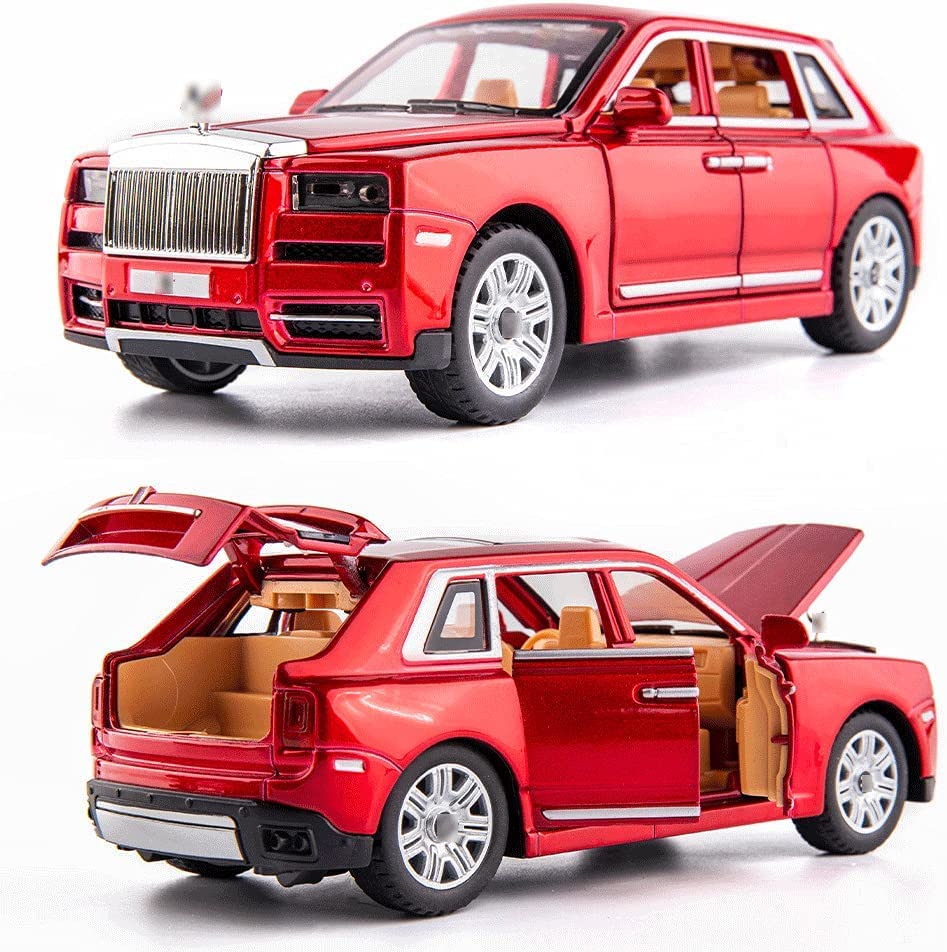 FUNABLO 1:32 Rolls Royce CULLINAN Model Diecast Metal Pullback Toy car ...