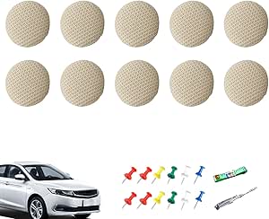 Amazon.co.jp: Headliner Pins,10 Pcs Car Roof Lining Replacement Fabric ...