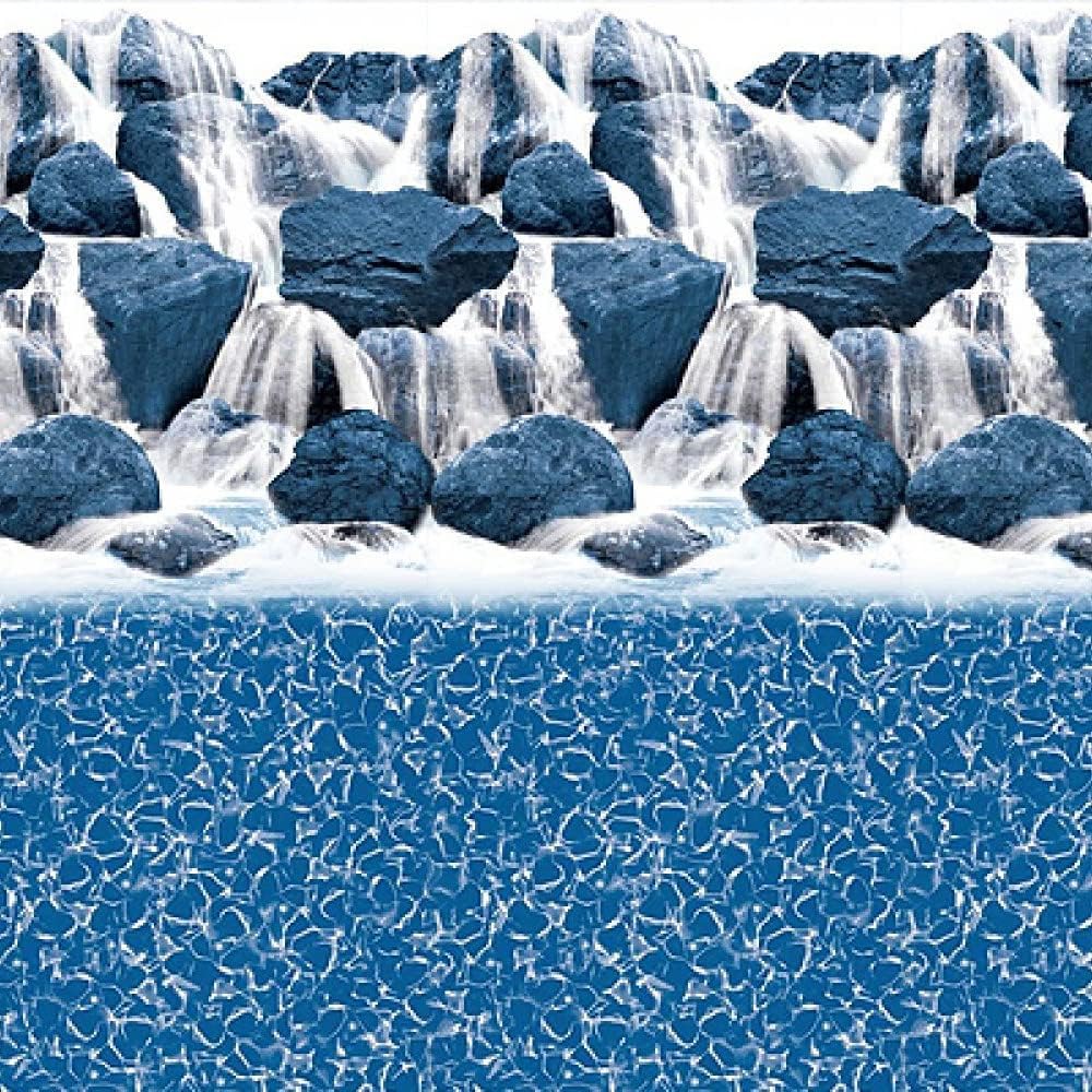 Amazon.com : Smartline Crystal Tile 21-Foot Round Pool Liner | UniBead ...