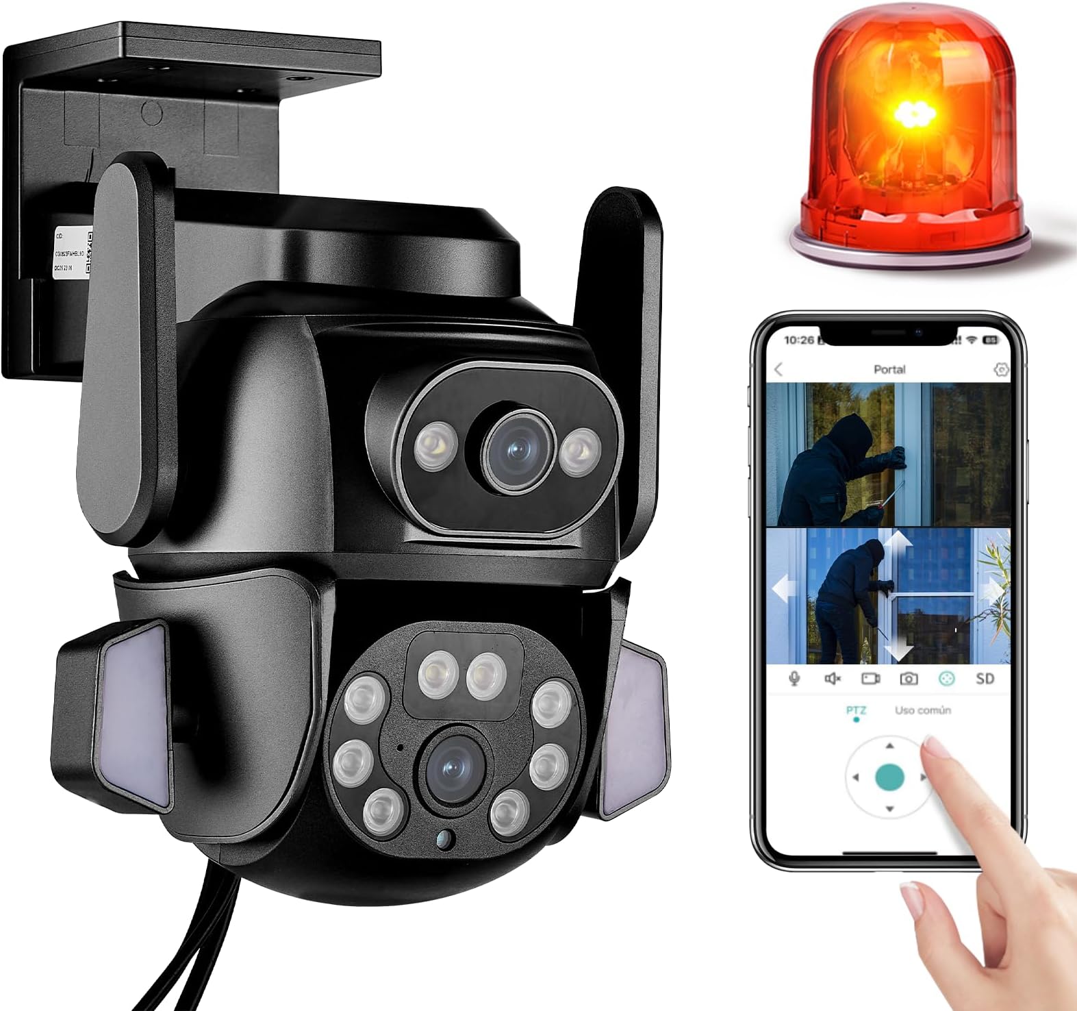 Mini Cámara, HD 1080 Mini Cámara de Seguridad, Pequeña Cámara WiFi ...