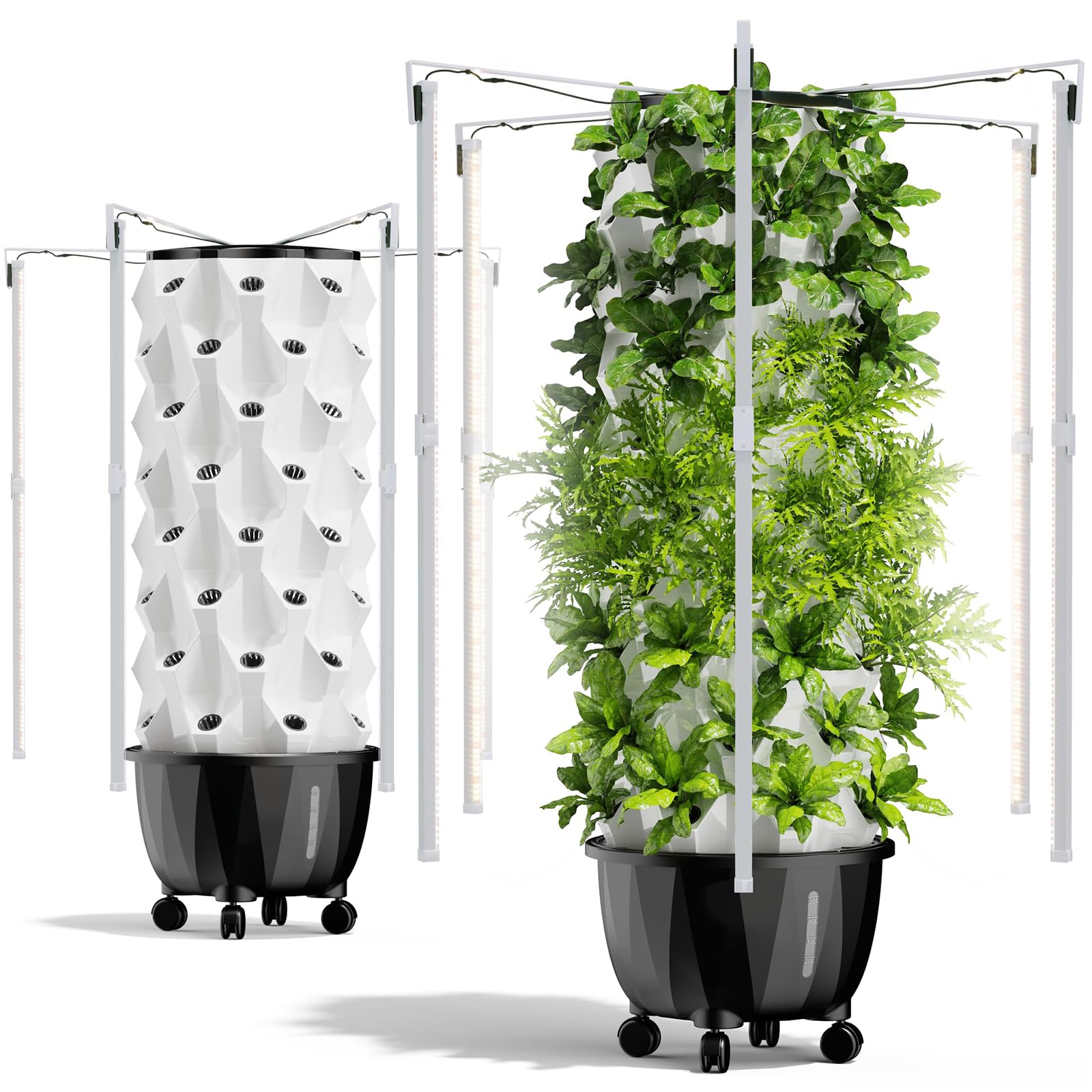 Vertical Planting System Vertical Garden With A Built In Front