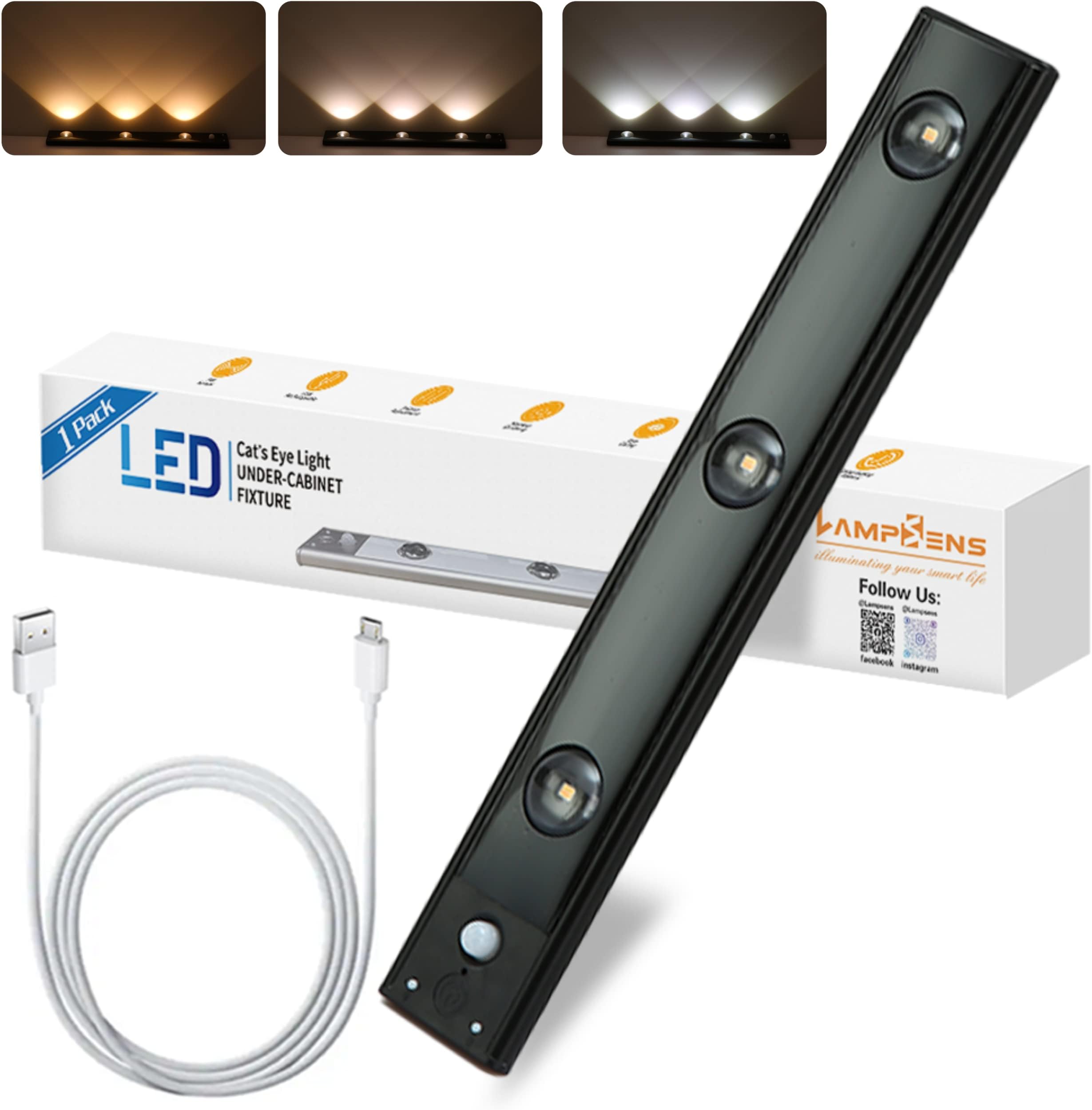 Sensor Brite Slim Beam Wireless Motion Sensor LED Light, Closet/Cabinet ...