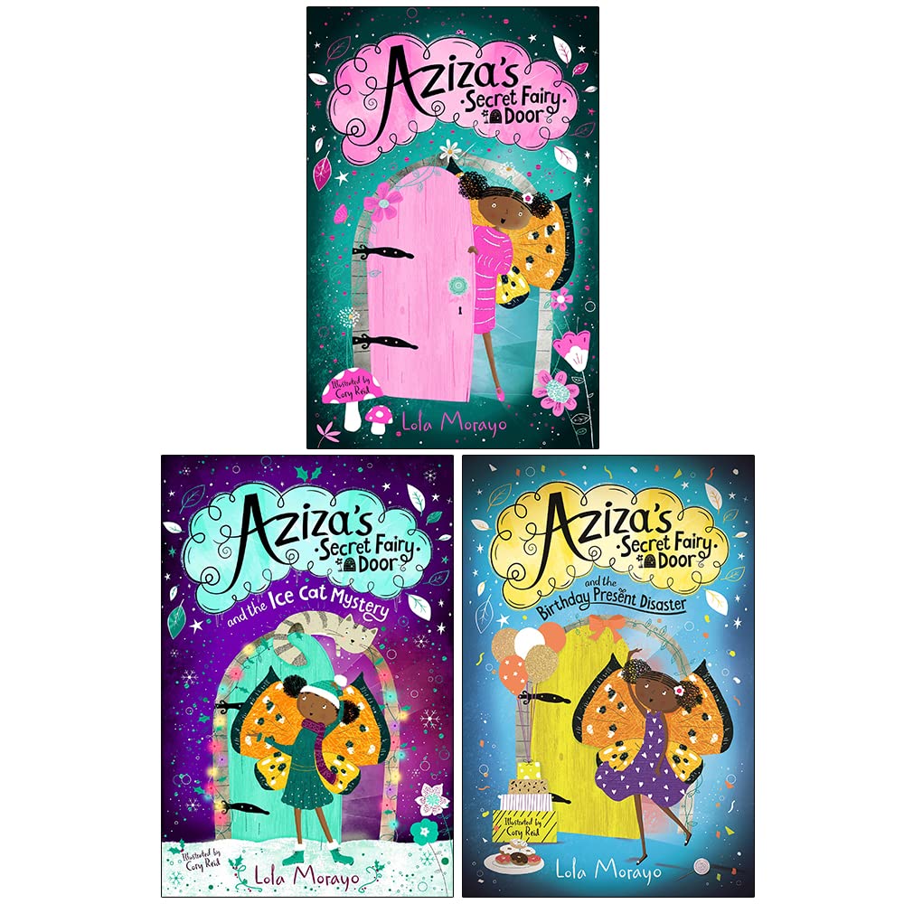 Aziza's Secret Fairy Door Series 3 Books Collection Set By Lola Morayo ...