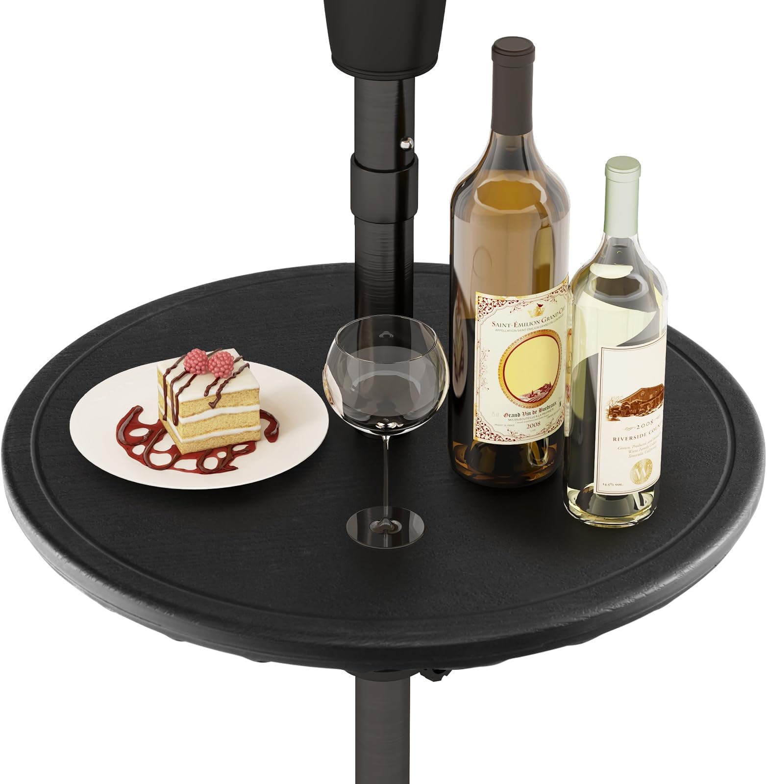 Amazon.com: Tangkula 20” Outdoor Adjustable Umbrella Table, Round ...