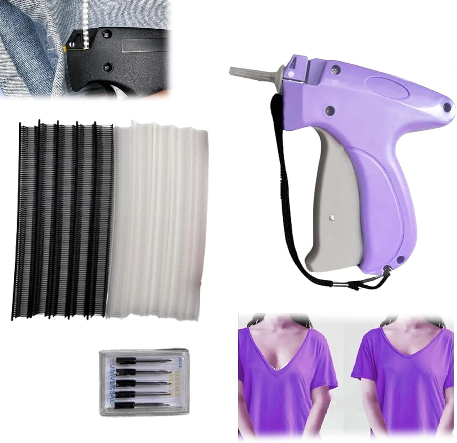 Amazon.com: Quick Clothing Fixer, Tagging Gun for Clothes, Mini Quick ...