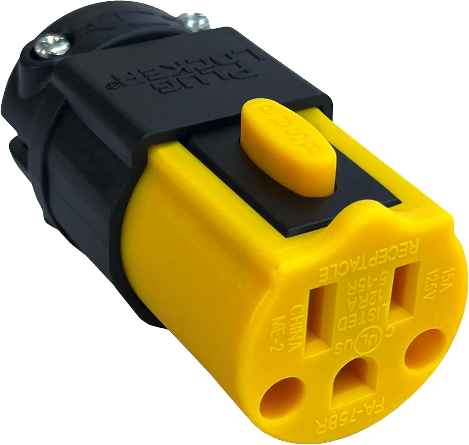 Amazon.com: PlugLocker Locking Extension Cord Connector Replacement End ...
