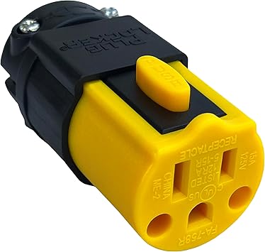 Amazon.com: PlugLocker Locking Extension Cord Connector Replacement End ...