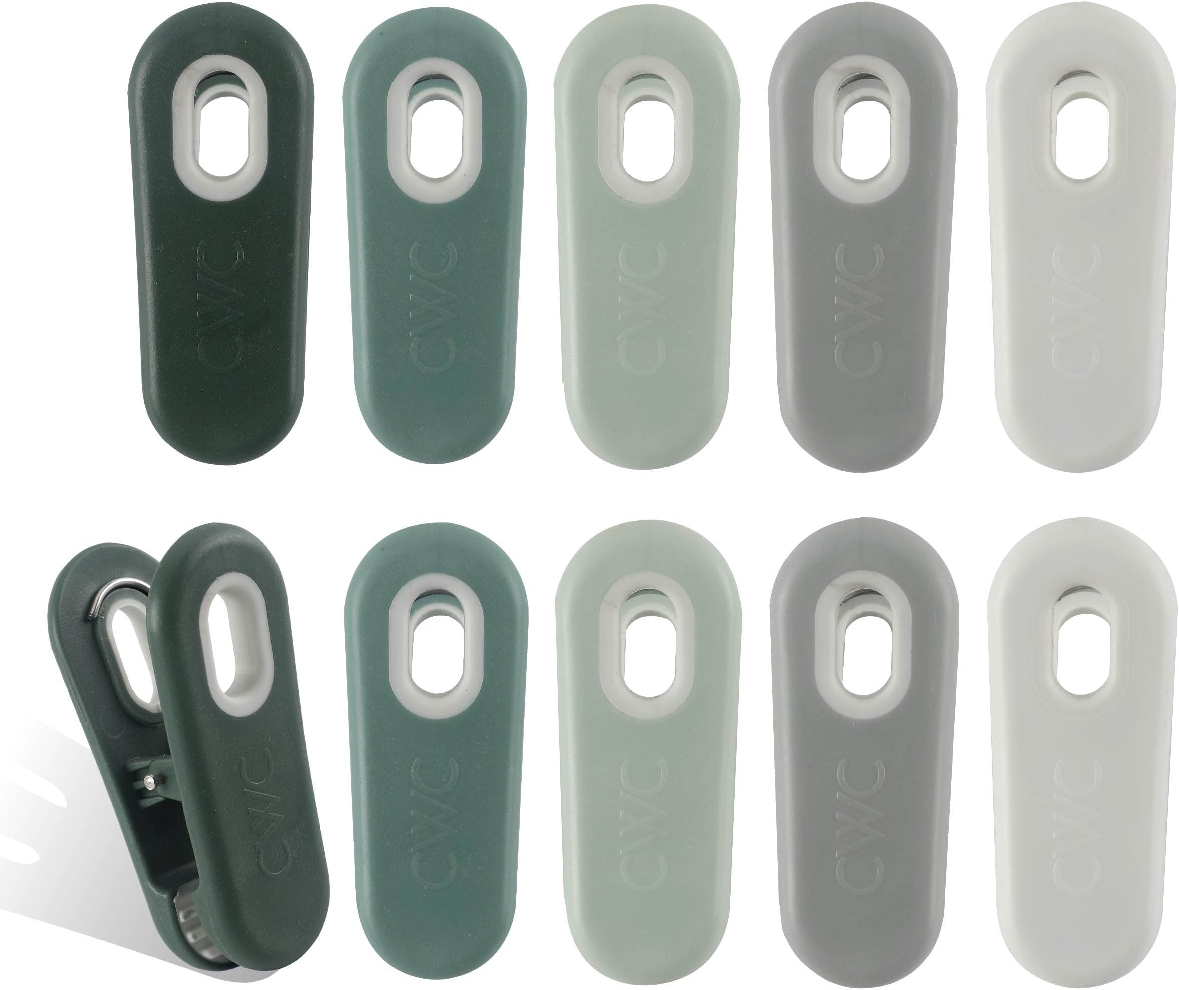 Amazon.com: Rae Dunn Bag Clips with Magnet - Food Clips, Chip Clips ...