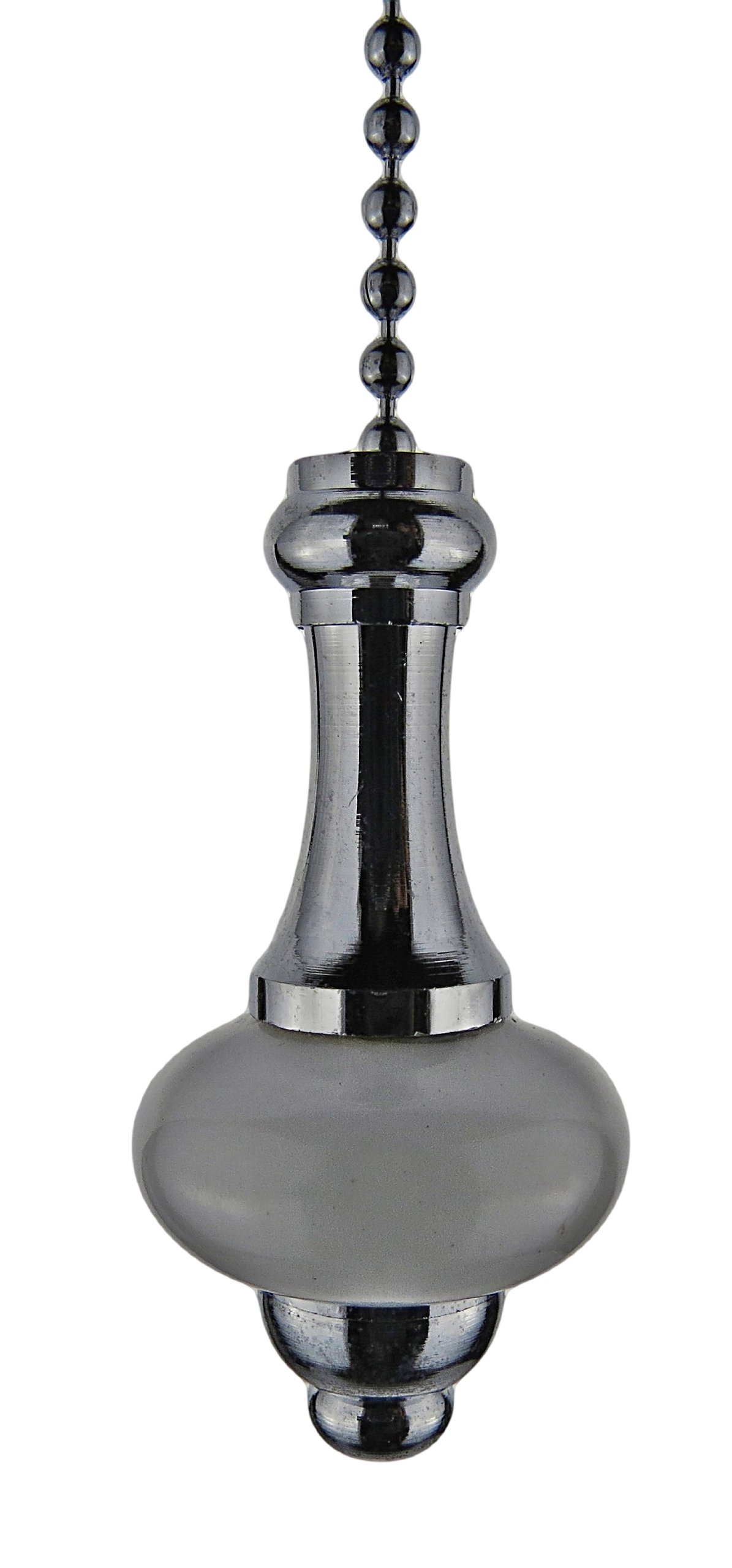 Polished Chrome with White Ceramic Light Pull : Amazon.co.uk: DIY & Tools