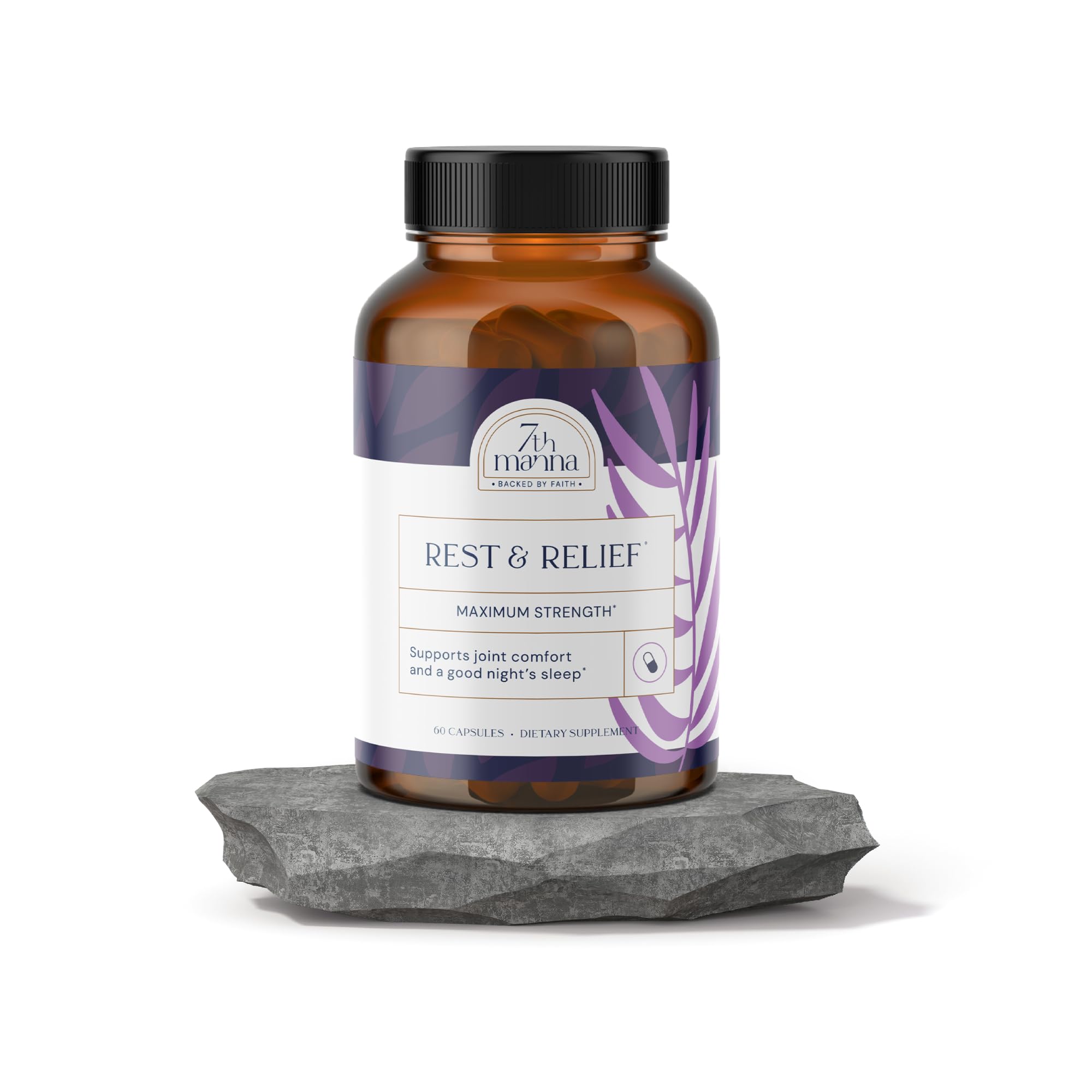 Amazon.com: 7th Manna Rest & Relief Joint Support Supplement with Sleep ...