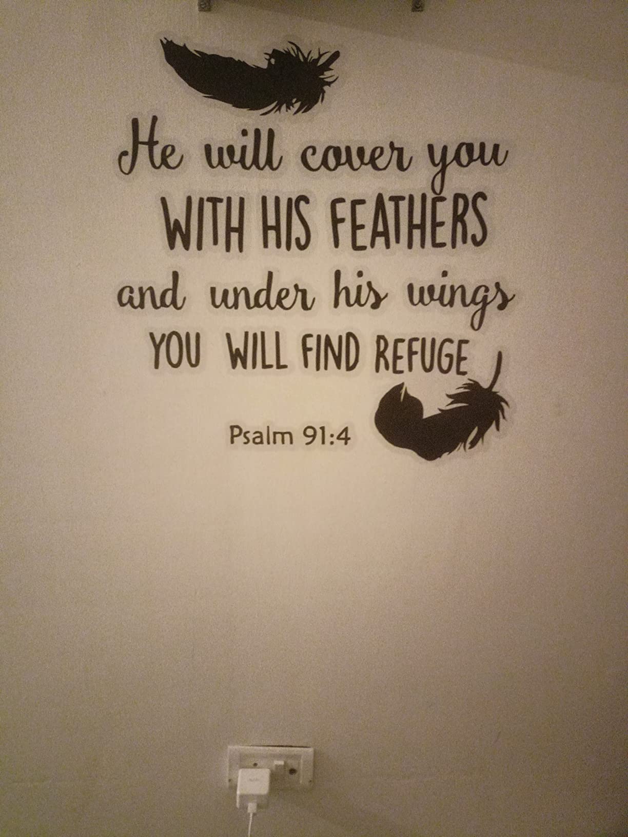 Buy Gadgets WRAP Bible Verse Wall Decal Bedroom Wall Stickers Religious ...