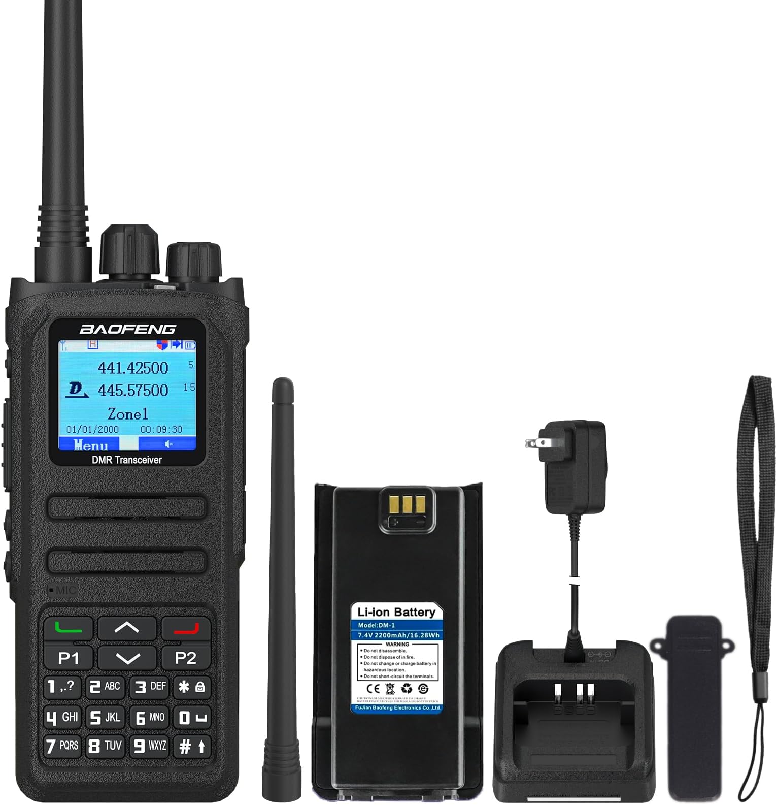 Amazon.com: BAOFENG DM-1701A Digital Two Way Radio DMR Analog Walkie ...