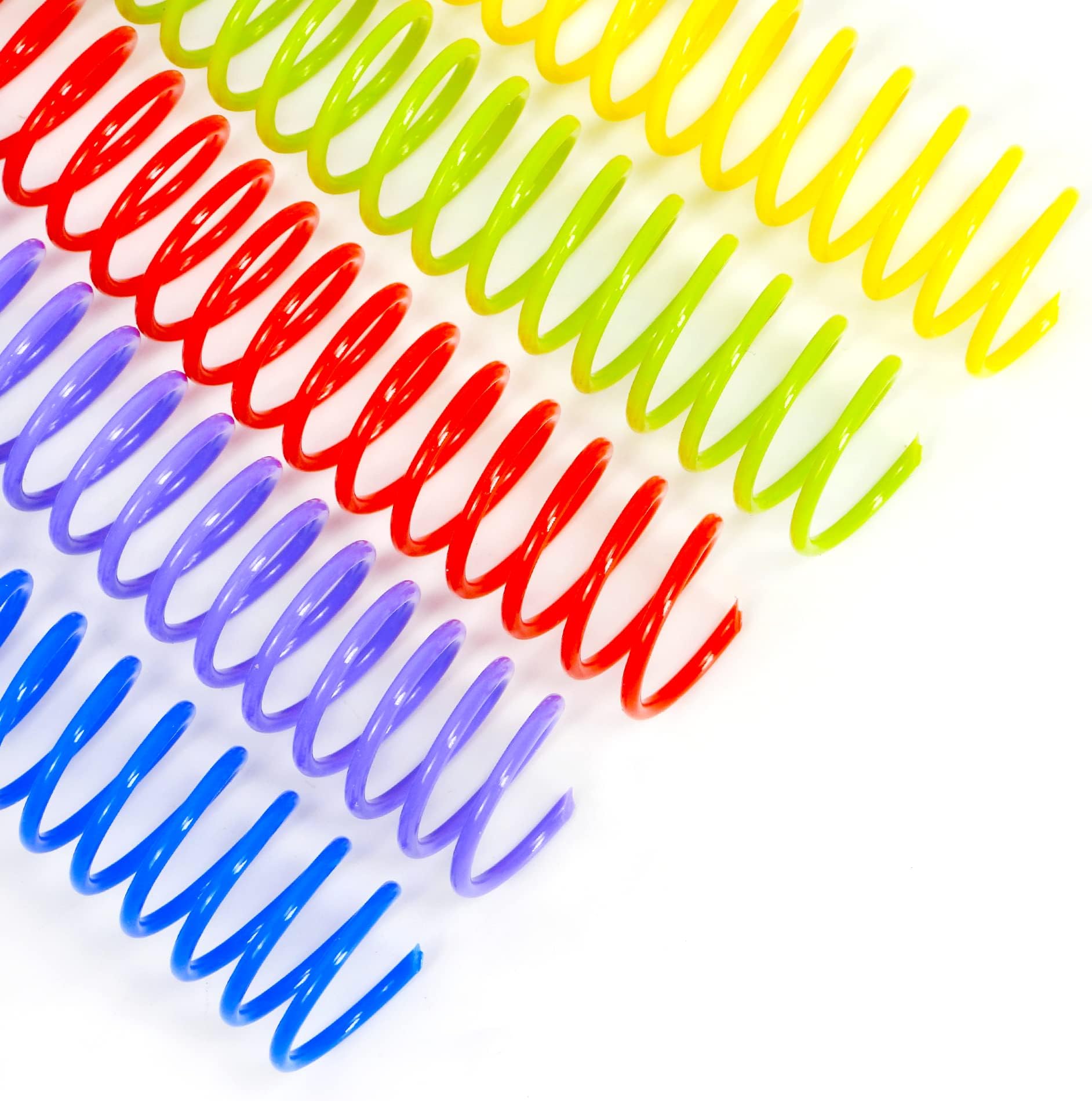 Amazon.com : Rayson 15.9mm Coil bindings Spines, 5/8" Multicolored ...