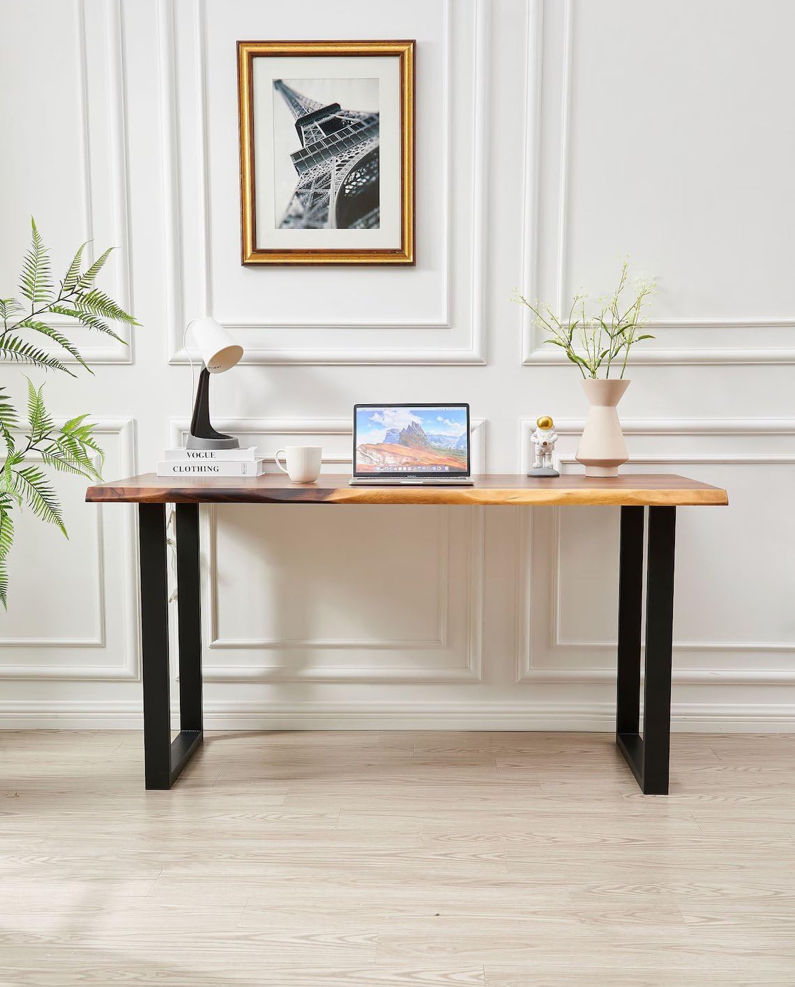 Amazon.com: CRAFTYTALES Acacia Wood Writing Computer Desk Study Table ...
