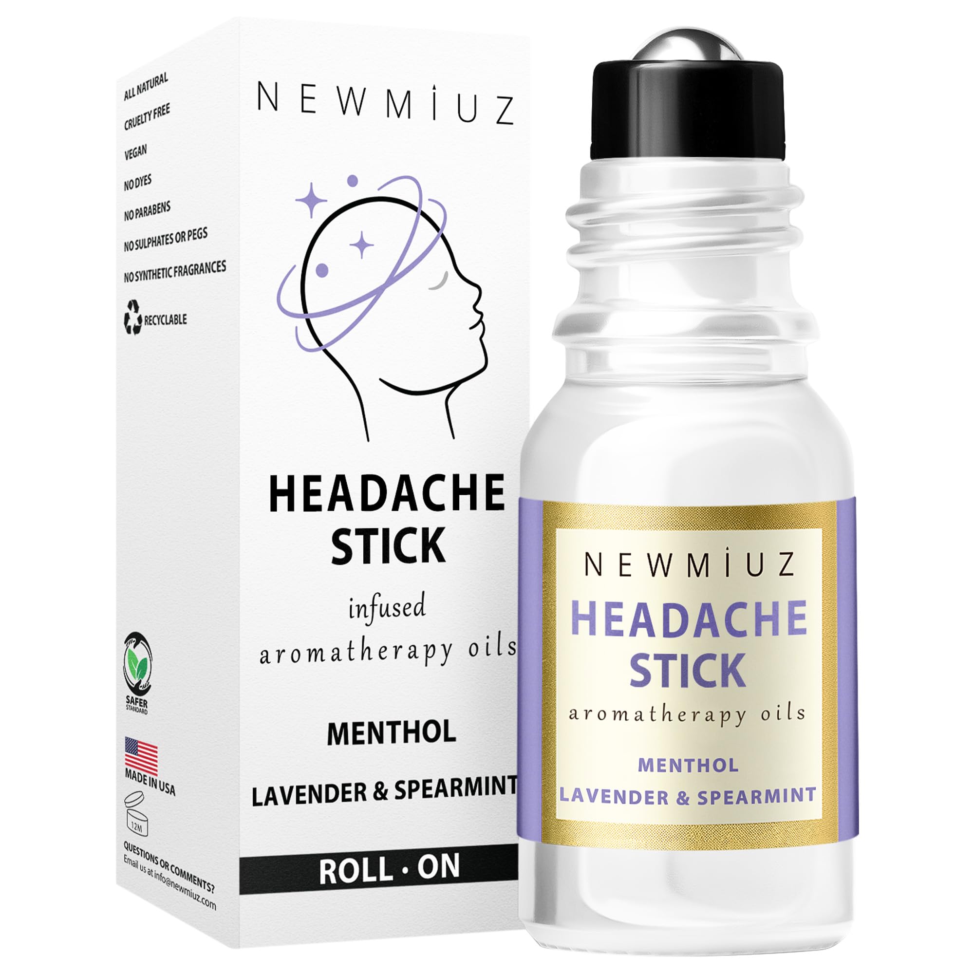 Migraine Headache Warming Oil Migrastil Migraine Relief Stick