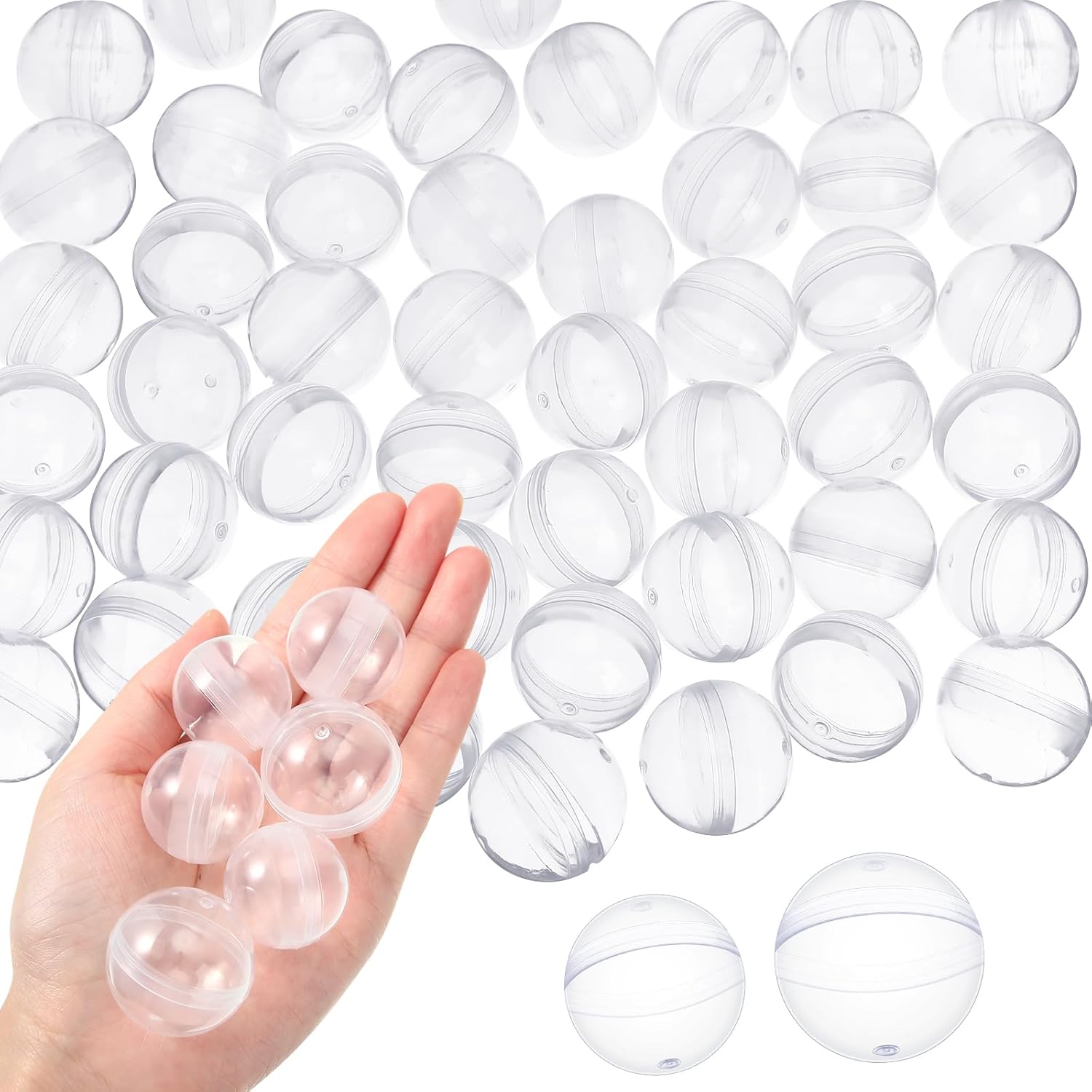 Amazon.com: Libima 300 Pcs Gumball Machine Capsules Round Capsules 1.1 ...
