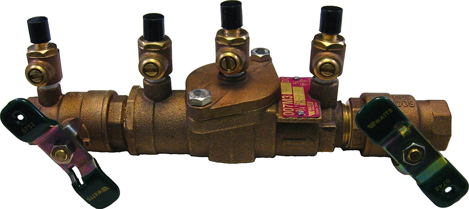 Anti Siphon Valve 3/4" 350 Double Check Backflow Preventer Valve ...