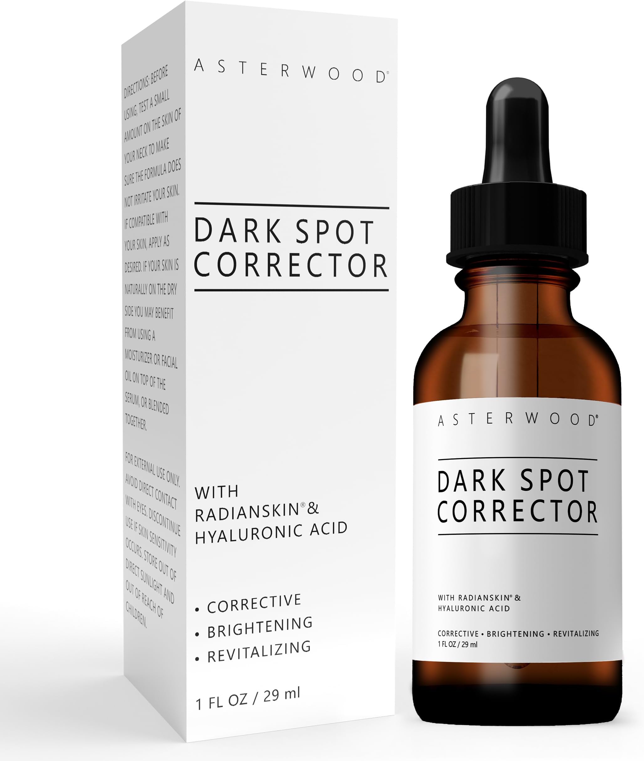 Amazon.com: Asterwood Dark Spot Corrector for Face Serum - with ...