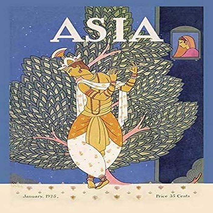 Buy A January 1925 magazine cover illstration for Asia magazine showing ...