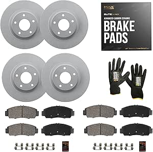 Amazon.com: Max Advanced Brakes Front & Rear Brake Kit Compatible With 2013 2014 2015 Chevy ...