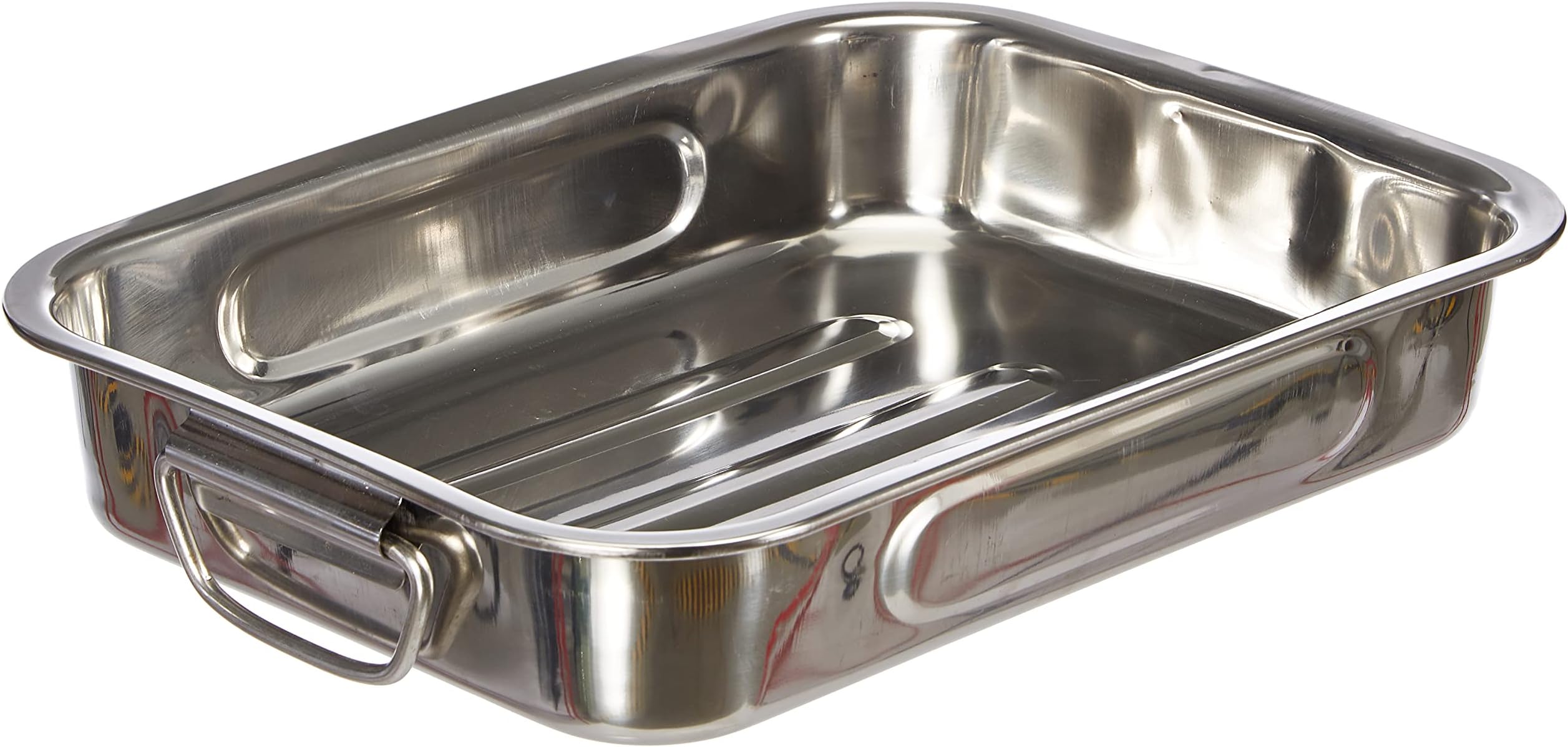 Amazon.com: Karl Kruger Square Pan, 30 x 23, Stainless Steel, Silver ...